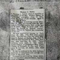 Thomas J. Baker (1837–1914) • FamilySearch