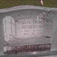 Rebecca T Thompson (1917–1978) • FamilySearch