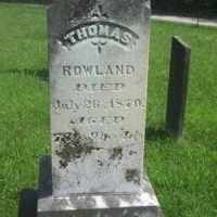 Thomas Alexander Rowland (1796–1870) • FamilySearch