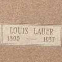 Louis Alexander Lauer (1890–1937) • FamilySearch
