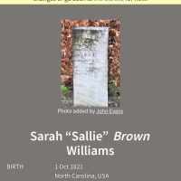 Sallie Sarah Brown (1821–1908)