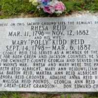 Rhesa Gaston Reid (1796–1882) • FamilySearch