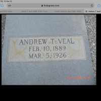Andrew Thomas Veal (1889–1926) • FamilySearch