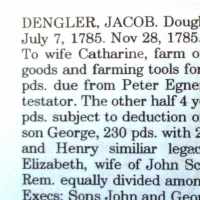 Jacob Dengler Sr. (1731–1785)