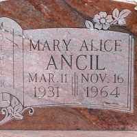 Mary Alice Hale (1931–1964) • FamilySearch