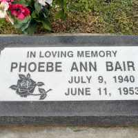 Phoebe Ann Bair (1940–1953) • FamilySearch