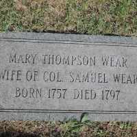 Mary "Polly" Lyle Thompson (1758–1797)
