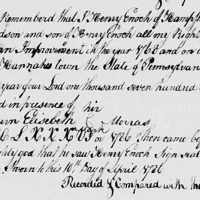 Lt. Col. Henry Enoch I (1707–1784)