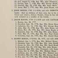 Cornelius Roush (1793–1838) • FamilySearch