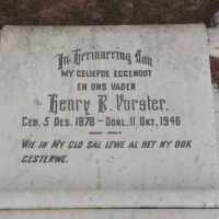 Hendrik Rudolf VORSTER (1878–1946) • FamilySearch