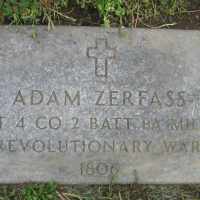 Captain Johann Adam Zerfass (1742–1806)