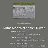 Rufus Alonzo Oliver (1868–1938)