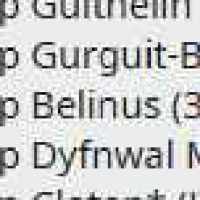 King Belinus ap Dyfnwal Moelmud of the Druids (0750 BC–)