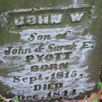 John W Pyott (1815–1844) • FamilySearch