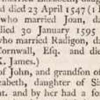 Radigan Boscawen (1570–1628) • FamilySearch