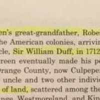 Robert Duff Green (1695–1748)