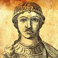 Byzantine Emperor Michael I Rangabe of the Nikephorian dynasty (0770–0844)