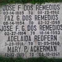 Jose Florencio Dos Remedios (1889–1962)