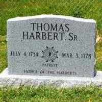 Thomas Harbert Sr (1734–1778)