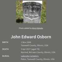 John Edward Osborn (1848–1927) • FamilySearch