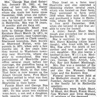 Fannie Elizabeth Short (1871–1951) • FamilySearch