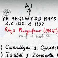 Rhys ap Gruffudd Prince of Deheubarth, "the Lord Rhys" (1132–1197)