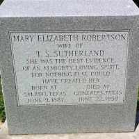 Mary Elizabeth Robertson (1887–1950) • FamilySearch