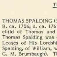 Thomas Spalding (1706–1768)
