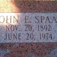 John Edward Spaan (1892–1974) • FamilySearch