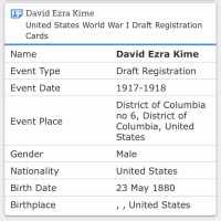 David Ezra Kime (1878–1957) • FamilySearch