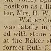 Walter Scott Cooper (1888–) • FamilySearch