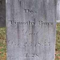 Deacon Timothy Burr (1757–1835) • FamilySearch