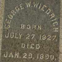 George W Wiedrich (1827–1890) • FamilySearch