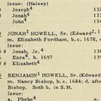 Jonah Howell I of Southampton (1671–1727) • FamilySearch