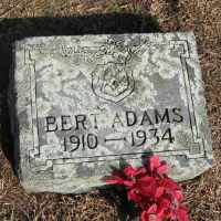 Bert Adams (1910–1934) • FamilySearch