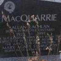 Allan Lachlan McQuarrie (1923–1991) • FamilySearch
