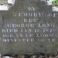 Rev George Long I (1772–1849) • FamilySearch