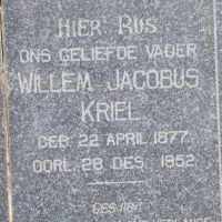 Willem Jacobus Kriel (1877–1952) • FamilySearch
