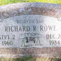 Richard Raymond Rowe (1960–1984) • FamilySearch