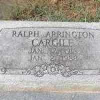 Ralph Arrington Cargile (1918–1988) • FamilySearch