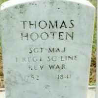 Sgt Maj Thomas Hooton (1752–1841) • FamilySearch