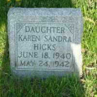 Karen Sandra Hicks (1940–1942)