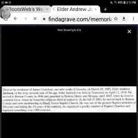 Andrew Jackson (1818–1885)