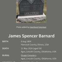 James Spencer Barnard (1864–1924) • FamilySearch
