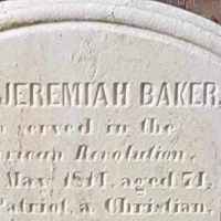 Jeremiah Baker II (1740–1814)