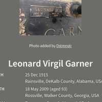 Leonard Virgil Garner (1915–2009)