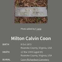Milton Calvin Coon (1874–1959) • FamilySearch
