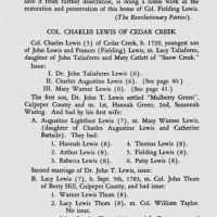 Charles Augustine Lewis Sr. (1729–1770) • FamilySearch