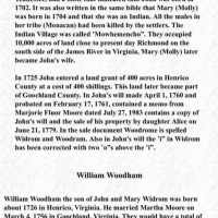 John Woodrum II (1702–1761)