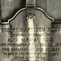Robert Harrison Roux (1873–1937) • FamilySearch